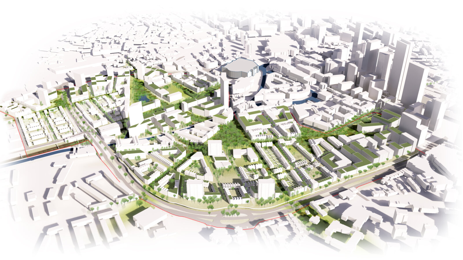 Ladywood Masterplan - Glancy Nicholls Architects